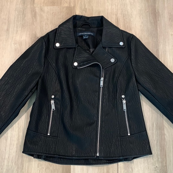 French Connection | Jackets & Coats | French Connection Faux Leather ...